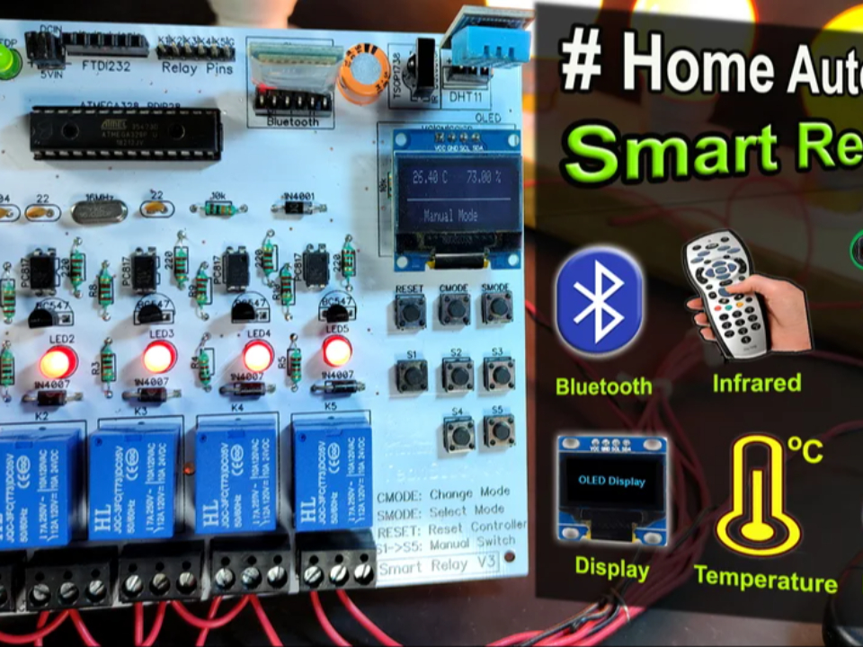 使用 Arduino 控制继电器模块打造智能家居-DOIT社区