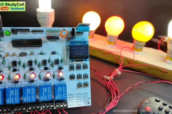 使用 Arduino 控制继电器模块打造智能家居-DOIT社区